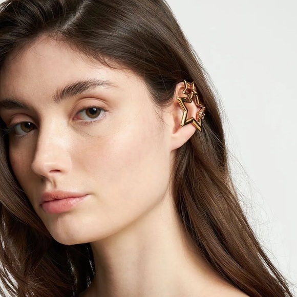 Versace | Accessories | Versace Women Star Medusa Single Ear Cuff ...